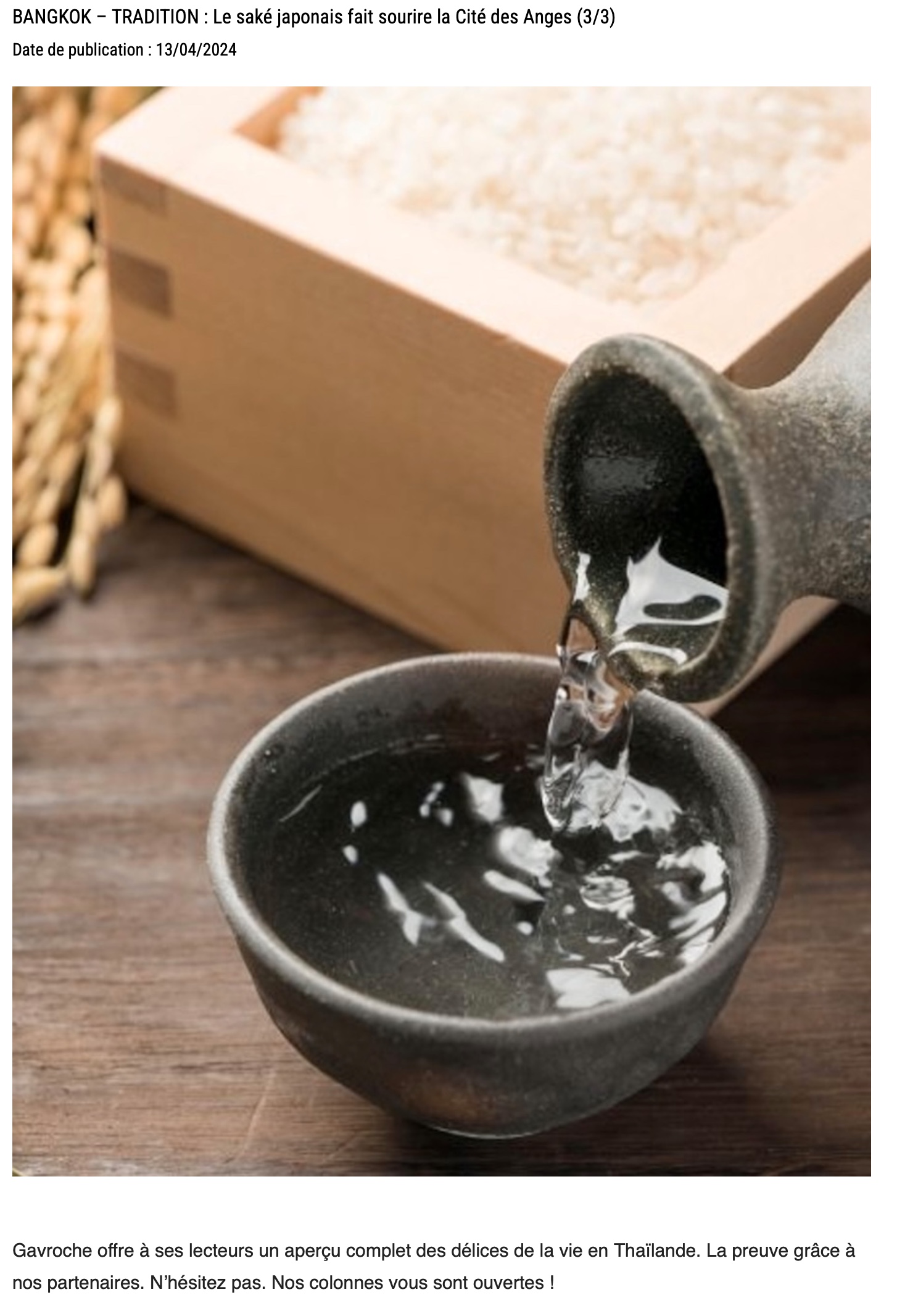 Japanese sake brings smiles to the City of Angels (3/3) - Bacchus Global